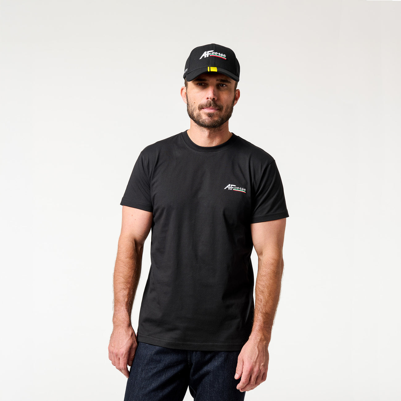 Pit Crew T-Shirt - AF Corse White