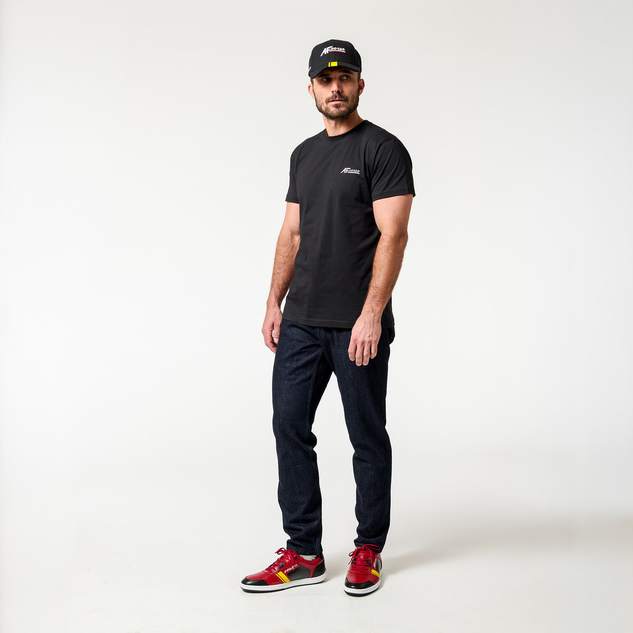 Pit Crew T-Shirt - AF Corse White