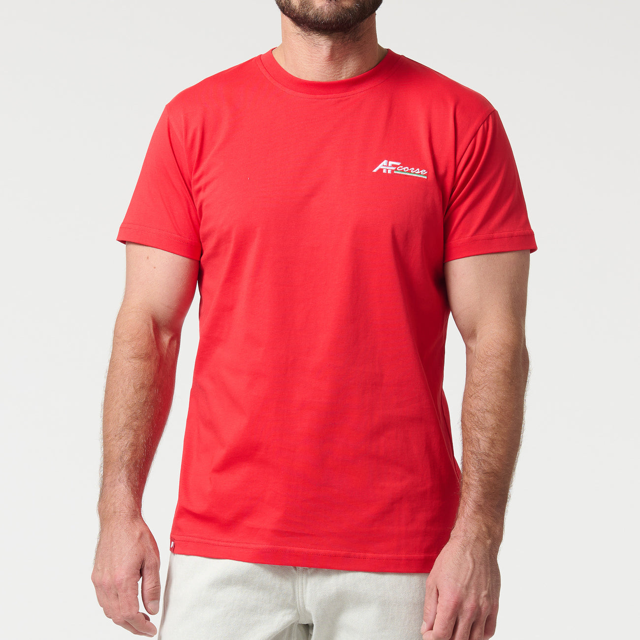 Pit Crew T-Shirt - AF Corse White