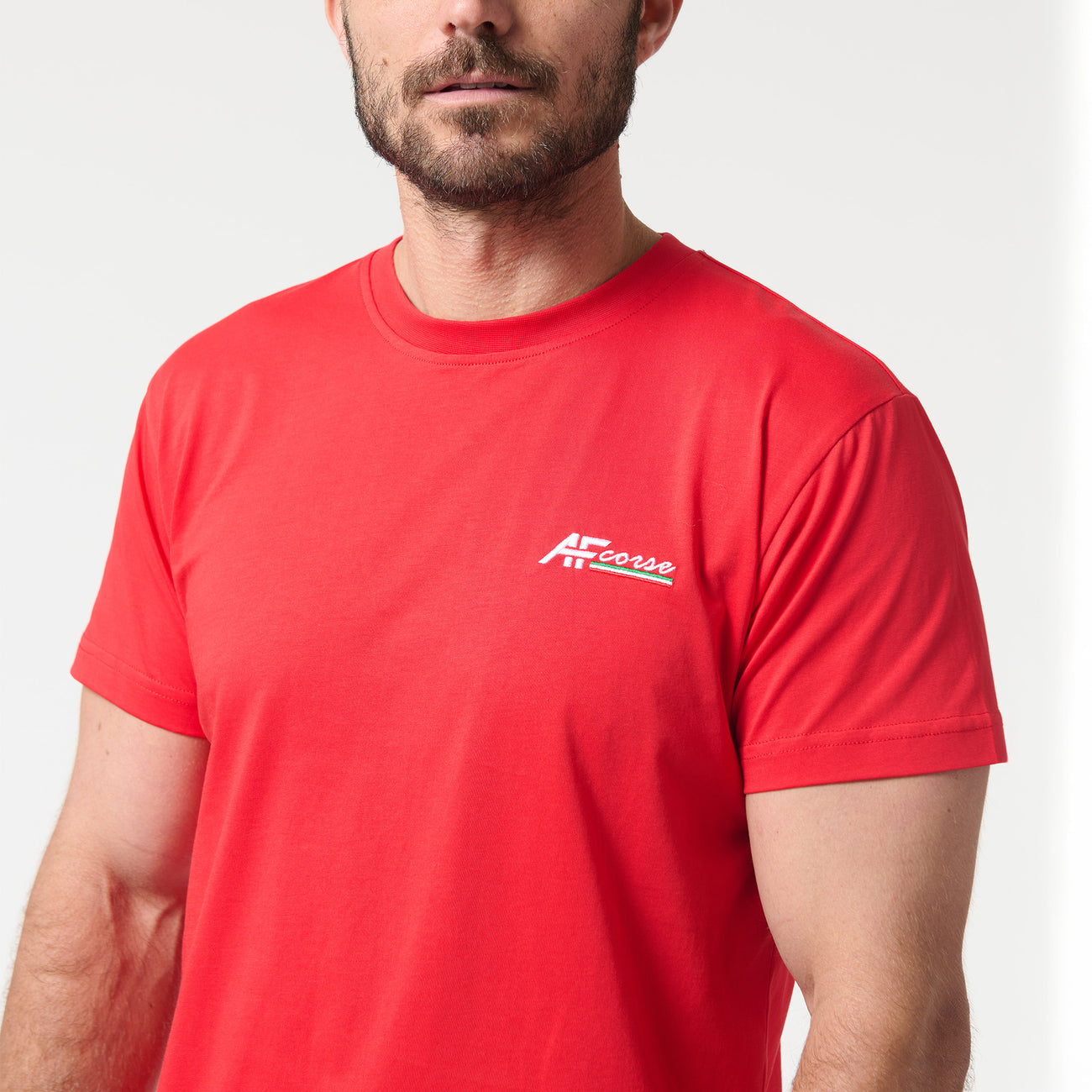 Pit Crew T-Shirt - AF Corse White
