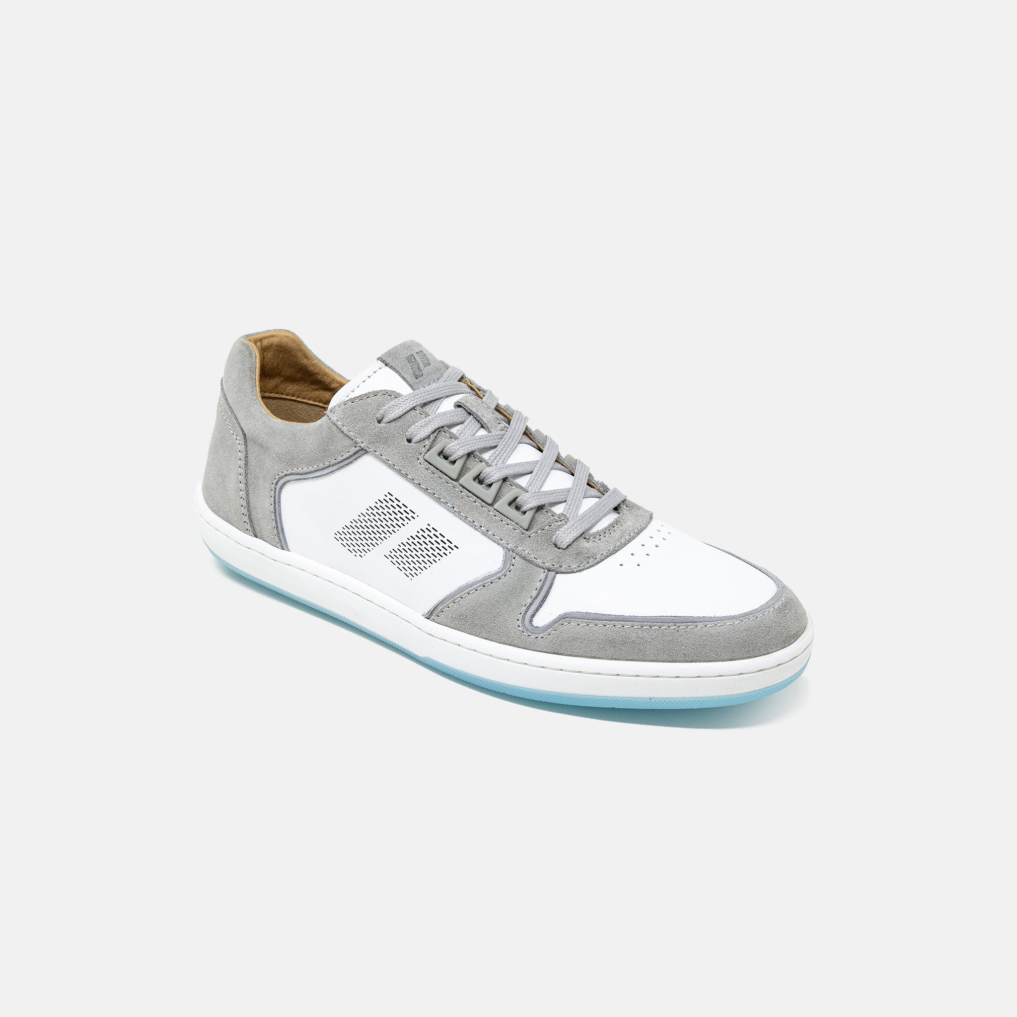 Men's Drift - White/Grey Driving Sneaker