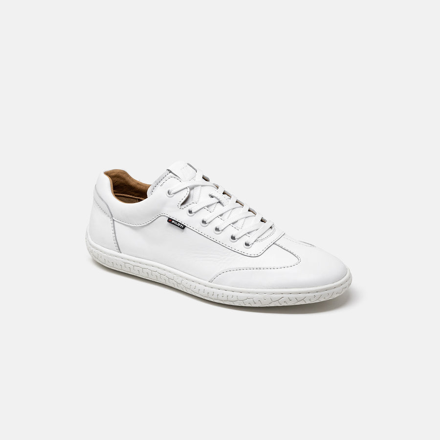 Men's Suede Shift Driving Sneaker - White